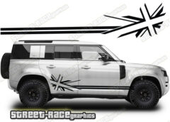 Land Rover Defender 110 073 - off road racing stripes - Street Race ...