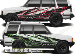 Land Rover Discovery 1-2 055 - racing stripes - Street Race Graphics