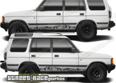 Land Rover Discovery 1-2 057 - racing stripes - Street Race Graphics