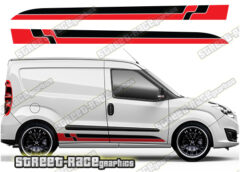 Citroen Berlingo racing stripes 029 - Street Race Graphics