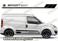 Citroen Berlingo racing stripes 036 - Street Race Graphics