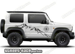 Suzuki Jimny 029 - Mountain adventure graphics - Street Race Graphics