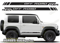 Suzuki Jimny 067 - off road 4x4 decals - Street Race Graphics