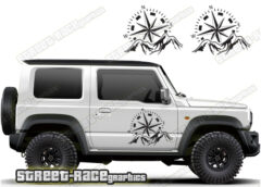 Suzuki Jimny 067 - off road 4x4 decals - Street Race Graphics