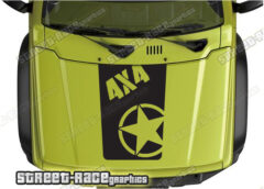 Suzuki Jimny bonnet / hood graphics 001 - USMC - Street Race Graphics