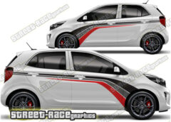Kia Picanto large graphics 030 - Street Race Graphics