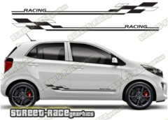 Kia Picanto stickers 033 - Street Race Graphics