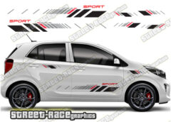 Kia Picanto racing stripes 031