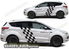 Ford Kuga 028 - TIGER STRIPES - Street Race Graphics