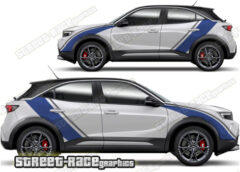 Vauxhall Mokka 064 - off road racing stripes - Street Race Graphics