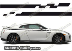 Nissan Skyline racing stripes 024 - Street Race Graphics