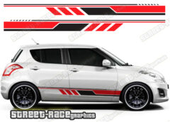 Suzuki Swift racing stripes - Street Race Graphics