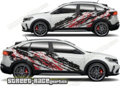 Volkswagen Taigo 056 - racing stripes - Street Race Graphics
