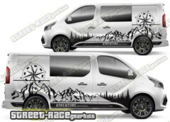 Renault Trafic graphics 041 - Mountain adventure - Street Race Graphics