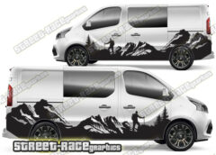 Renault Trafic graphics 043 - Mountain adventure - Street Race Graphics