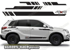 Suzuki Vitara 061 - off road racing stripes - Street Race Graphics