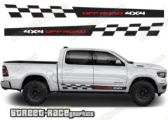 Dodge RAM racing stripes 015 - Street Race Graphics