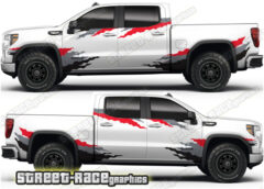 GMC Sierra graphics - Street Race Graphics