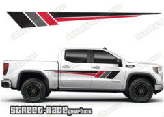 GMC Sierra stickers 029 - Street Race Graphics