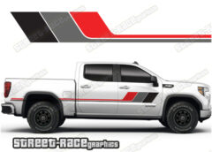 GMC Sierra stickers 038 - Street Race Graphics
