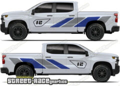 Chevrolet Silverado graphics - Street Race Graphics