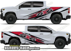 Chevrolet Silverado graphics - Street Race Graphics