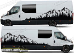Iveco Daily camper van stickers, decals