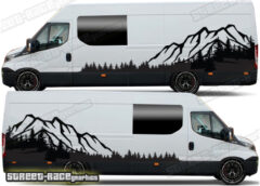 Iveco Daily camper van stickers, decals