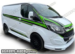 Ford Transit Custom M-SPORT decals MS-RT graphics