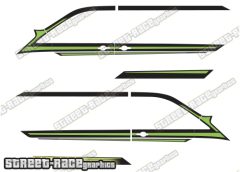 Ford Transit Custom M-SPORT decals MS-RT graphics