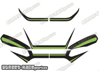 Ford Transit Custom M-SPORT decals MS-RT graphics