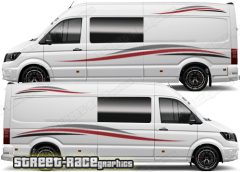 VW Crafter MK2 camper van graphics 002 - Street Race Graphics
